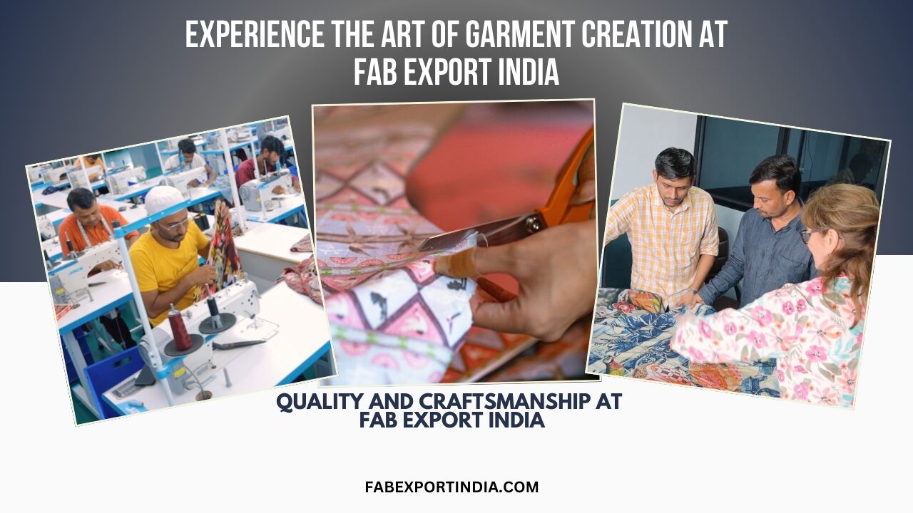 Experience the Art of Garment Creation at Fab Export India - Fab Export ...